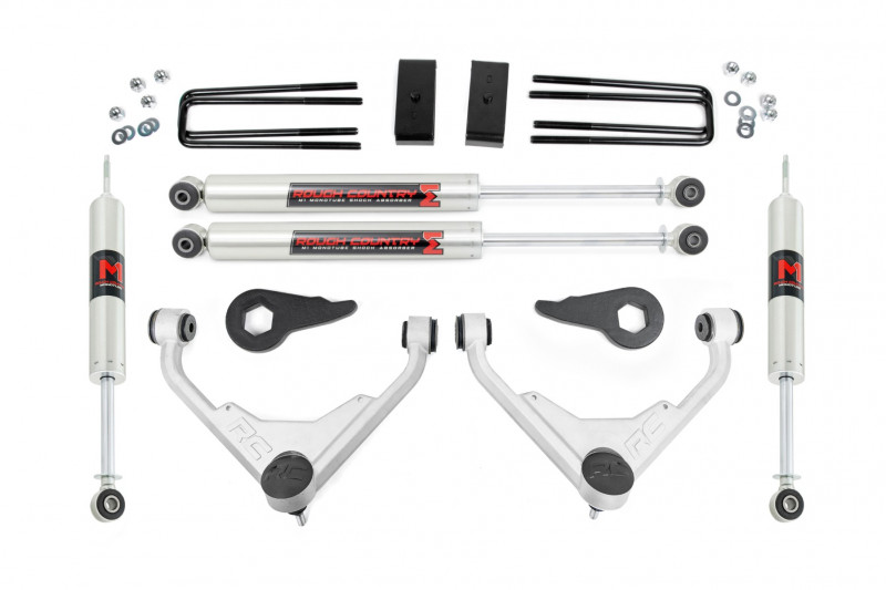 Rough Country 85940-RC 3 Inch Lift Kit | FT Code | M1 | 99-10 Chevy/GMC ...
