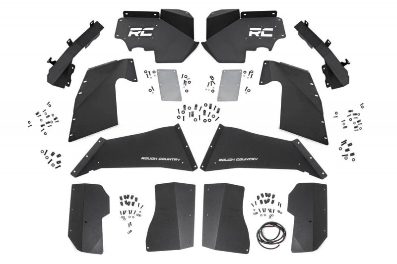 Rough Country 10511V-RC Inner Fenders | Front and Rear | Vertex ...