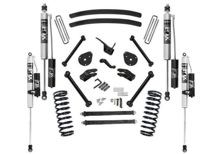 SUPERLIFT K334FX-SUP 5" Lift Kit w/ Fox 2.0 Reservoir Shocks | 94-99 ...