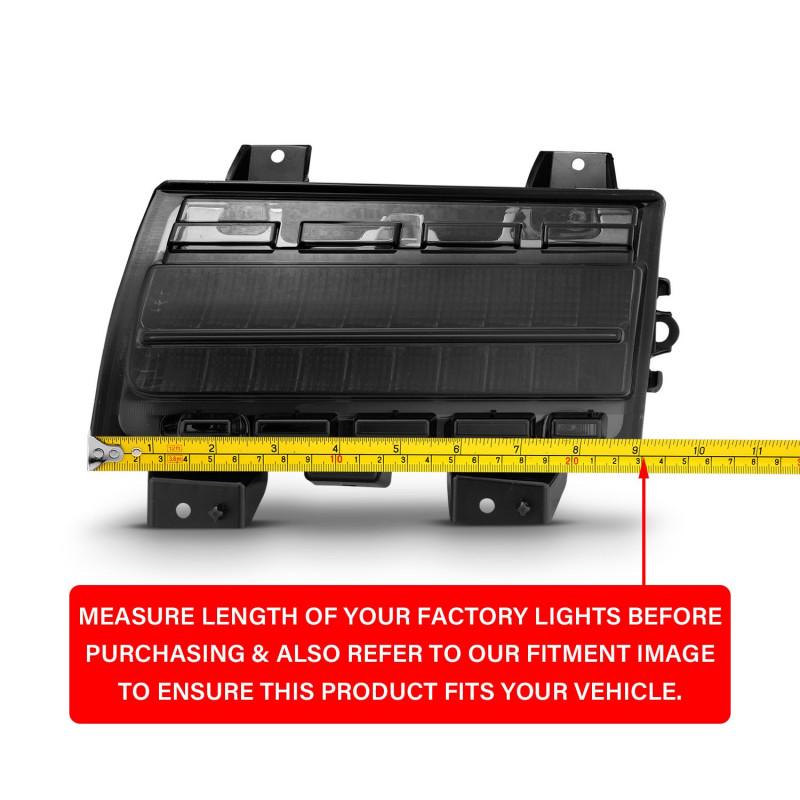 Anzo 511087-ANZO Side Marker Light Assembly | Led | Smoke/Chrome ...