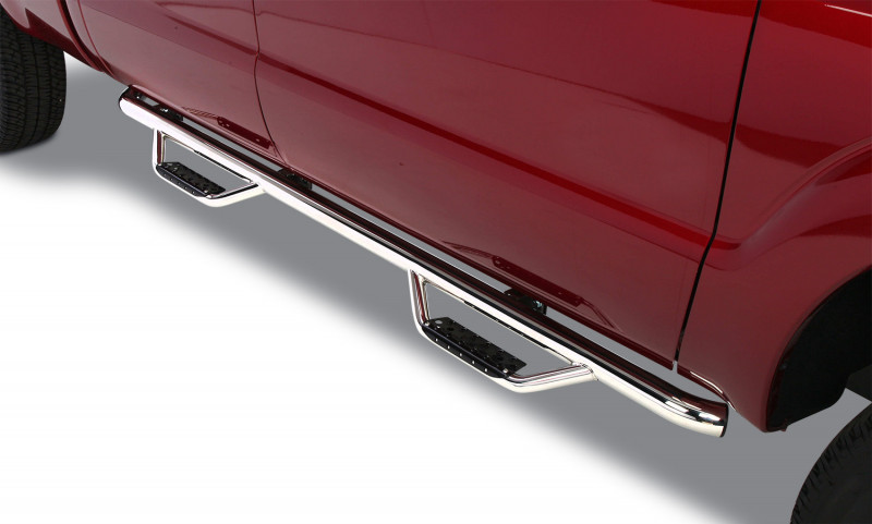 Go Rhino D24044PS-Rhino Stainless Dominator Classic D2 Side Steps W ...