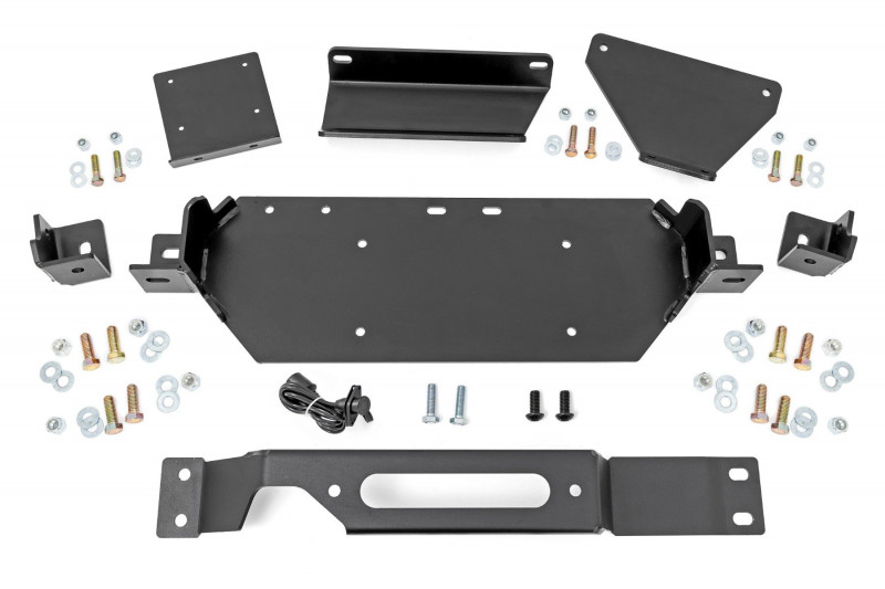 Rough Country 51119-RC Hidden Winch Mount | 20-22 Ford F-250 Super Duty ...