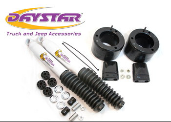 Daystar KC09138BK-DA 2" Front Leveling Kit w/Tuff Country Shocks | 14 ...
