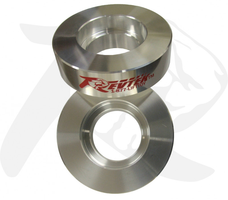 Revtek 441-REV 2.5" Front 1.5" Rear Split Spacer Lift System No Rear ...