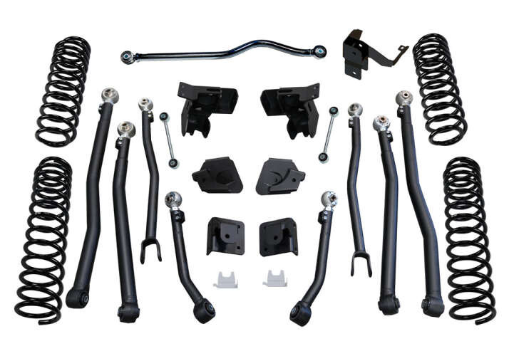 SUPERLIFT K201NS-SUP 4" Long Arm Suspension Kit w/No Shocks | 07-18 ...