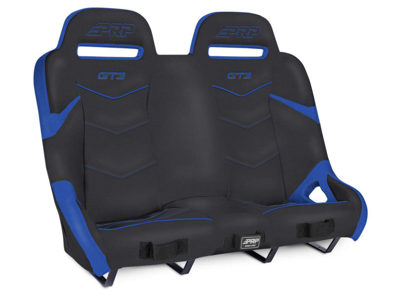 PRP A74-PORXP-V-PRP Black and Blue Trim GT3 Rear Suspension Bench Seat ...