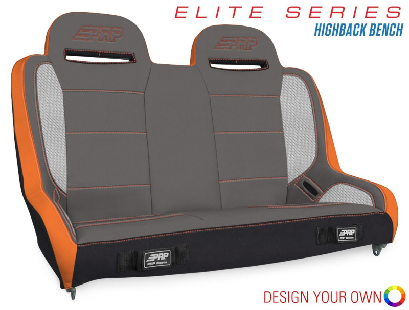 PRP A9247-PRP Custom Elite Series Suspension Bench Seat | TrailBuilt ...