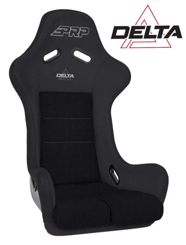 PRP A37F-201-PRP Black Delta Composite Seat | Function Powersports