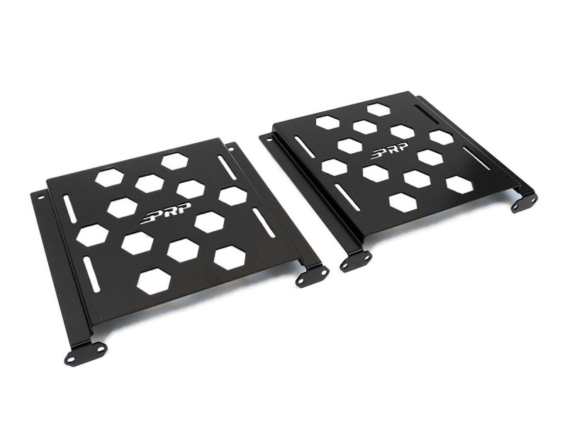 PRP C73-PRP Black Rear Seat and Bench Mounts (Pair) | 20-22 Polaris RZR ...