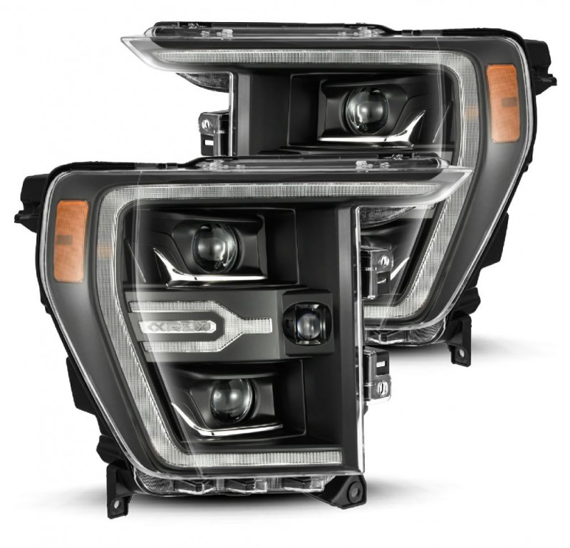 AlphaRex ALPHA-880139 LUXX-Series LED Projector Headlights Black (Set ...