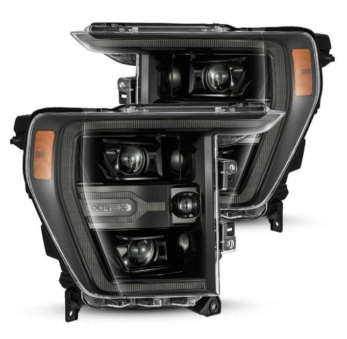 AlphaRex ALPHA-880169 LUXX-Series LED Projector Headlights Alpha-Black ...