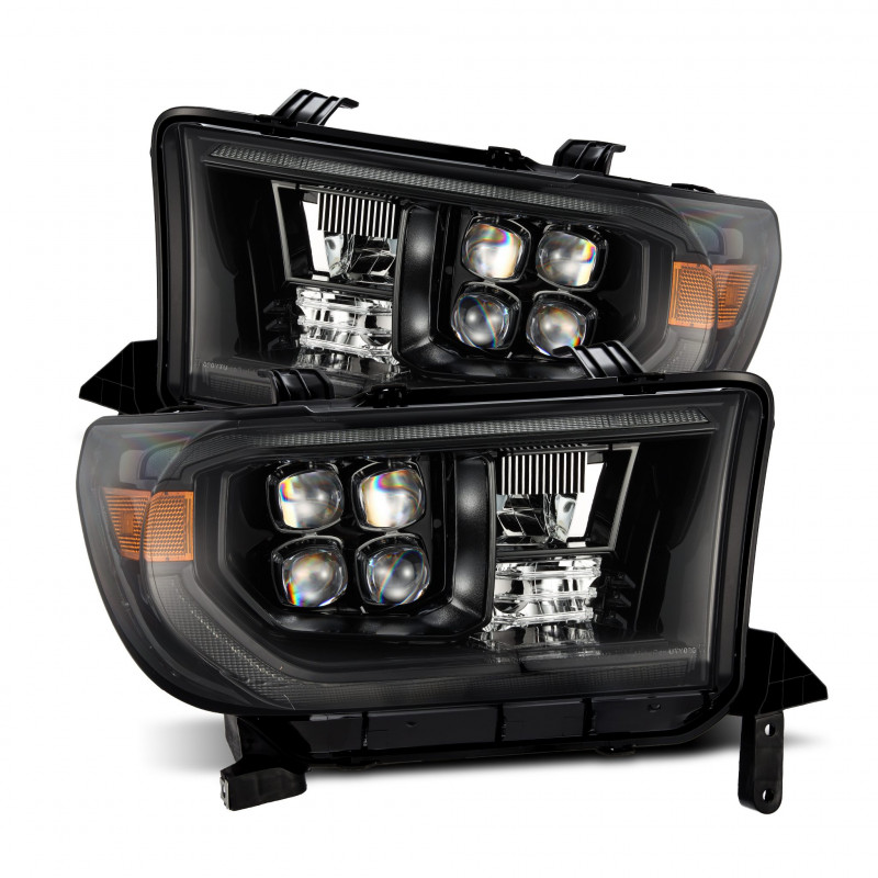 AlphaRex ALPHA-880820 NOVA-Series LED Projector Headlights Alpha-Black ...