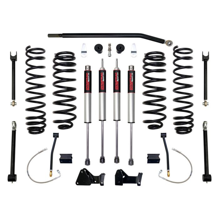 Dynatrac JK45-1X5310-L1-Dyna 4.5" Suspension Lift System 1 | 07-18 Jeep ...