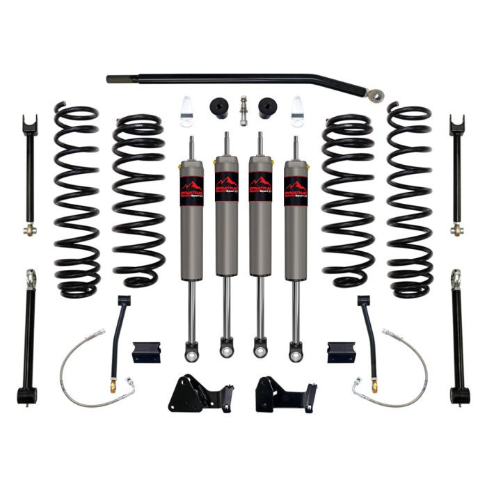 Dynatrac JK45-1X5310-L3-Dyna 4.5" Suspension Lift System 3 (07-18 Jeep ...