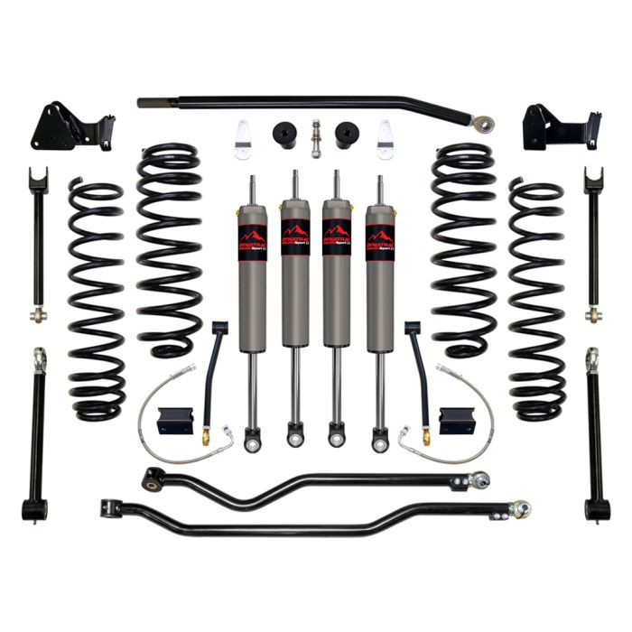 Dynatrac JK45-1X5310-L4-Dyna 4.5" Suspension Lift System 4 | 07-18 Jeep ...