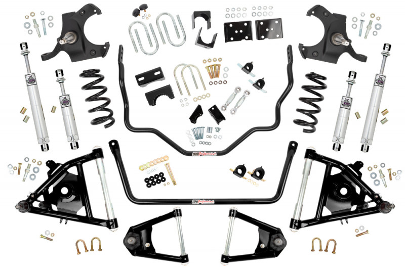 UMI Performance UMI-64035-B Stage 3 Handling and Lowering Kit (Black ...