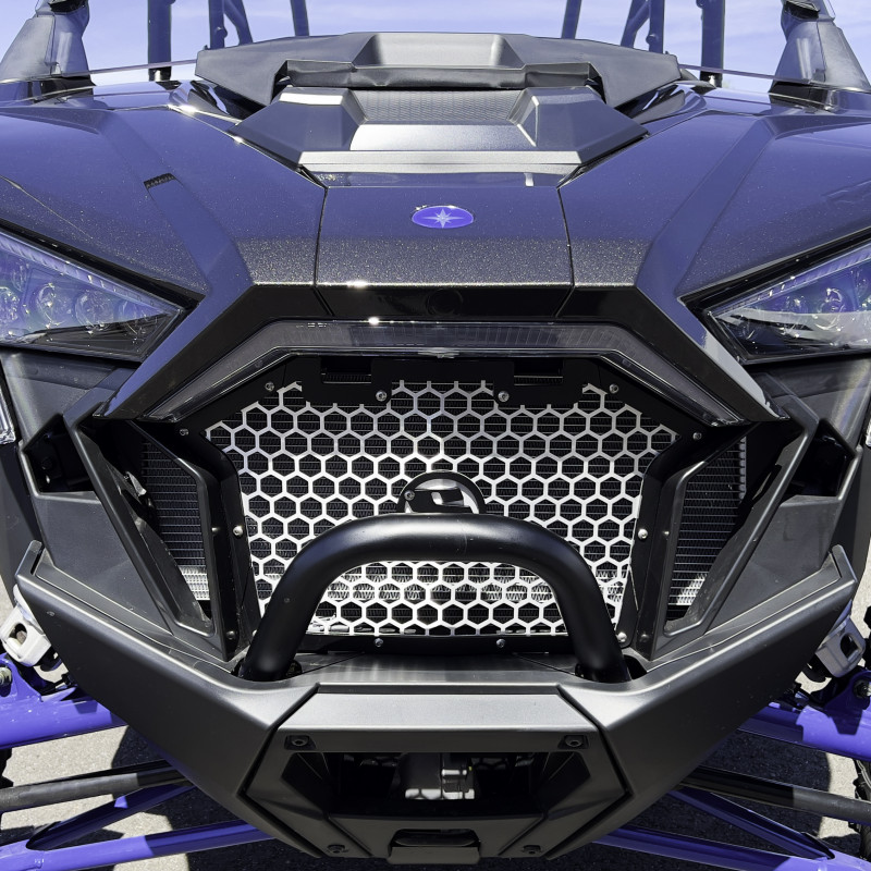 SDR Motorsports 710706-BLK/RW-SDR Front Grille Black Center and Raw ...