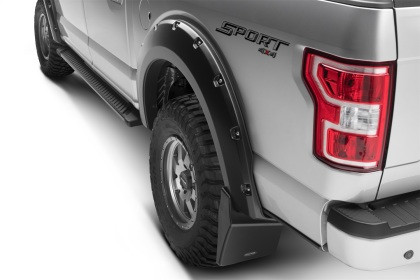 Bushwacker BUSHWACKER-MUD-30040 Trail Armor Mud Flaps - Exclusive For ...