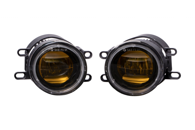 Diode Dynamics DD5137P-DIOD Elite Series Type B Fog Lamps Yellow (Pair ...