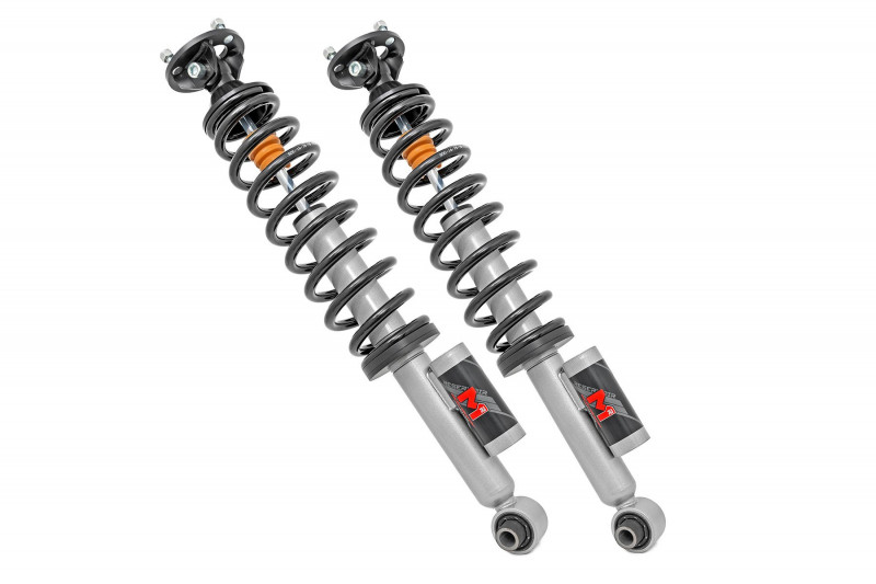 Rough Country 694045-RC M1R Resi Loaded Strut Pair | 5" | Rear (21-25 ...