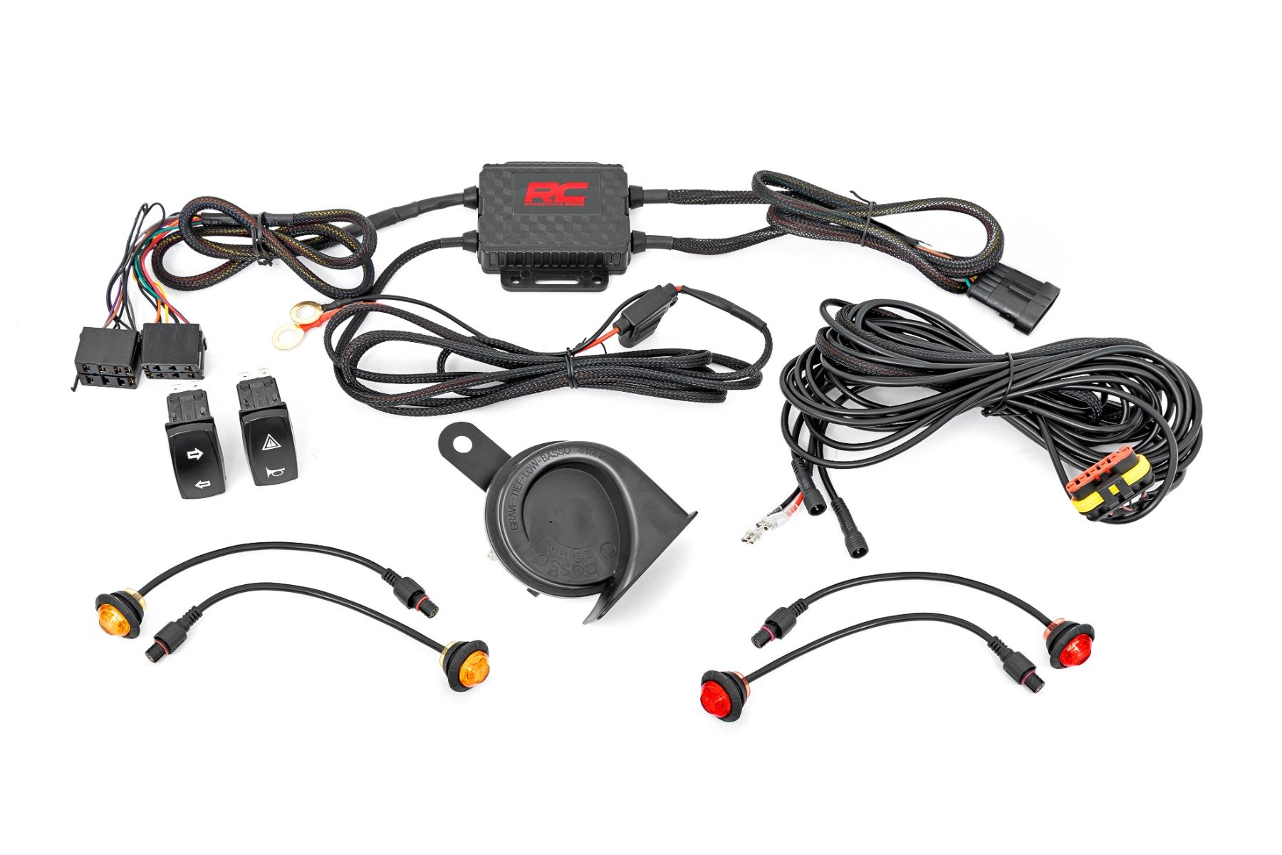 Rough Country 99210-RC Turn Signal Kit w/Horn | Universal | Function ...