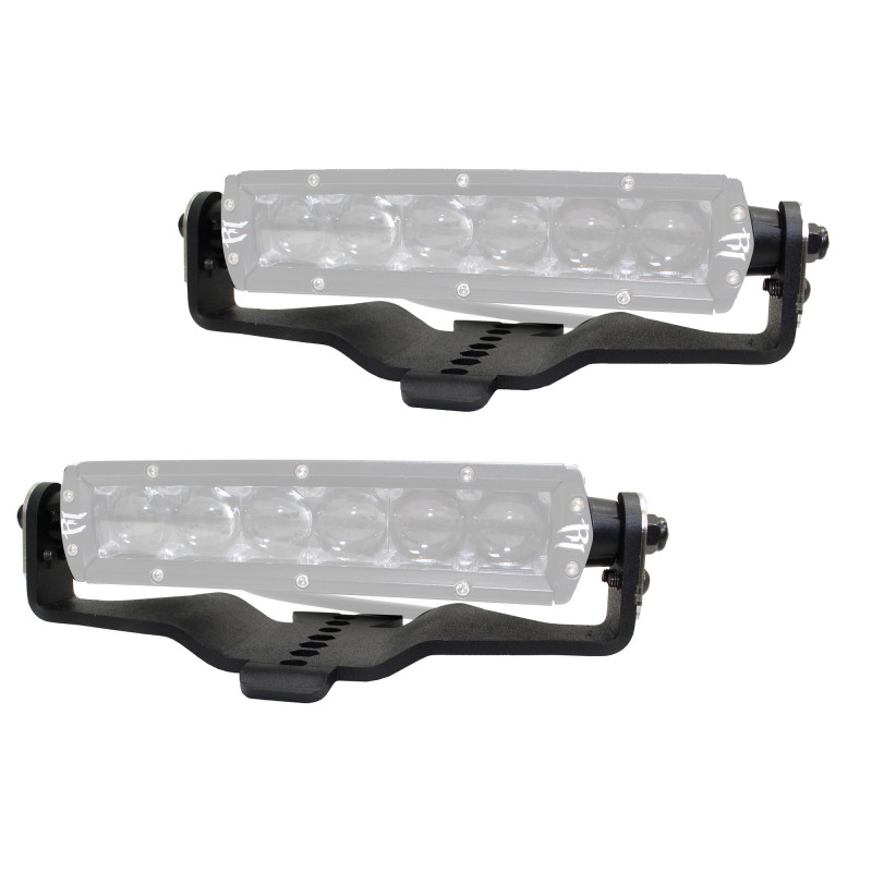 Go Rhino 731060T-Rhino Textured Black XE Hood Hinge LED Light Mount ...