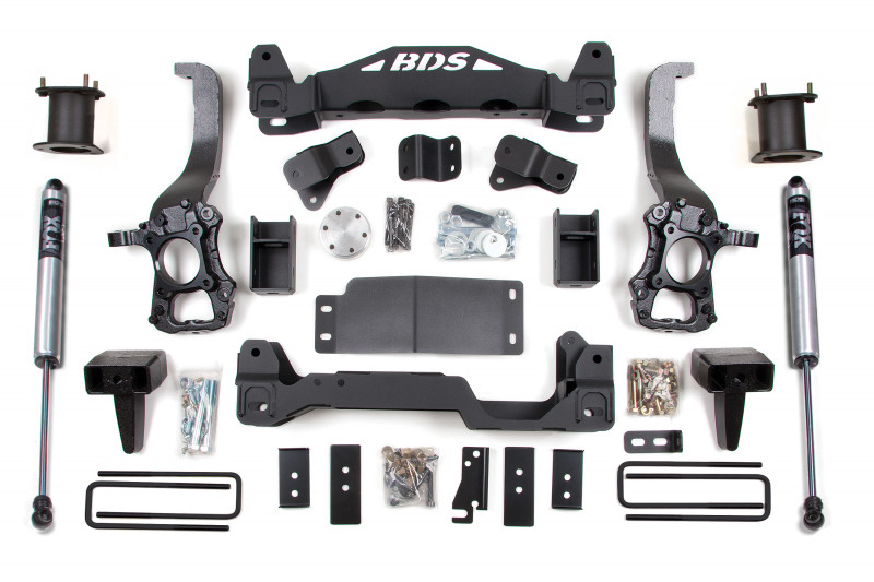 BDS Suspension BDS1503FS 6" Lift Kit | 5 Inch Block Kit | Fox 2.0 Performance Series Shocks ...