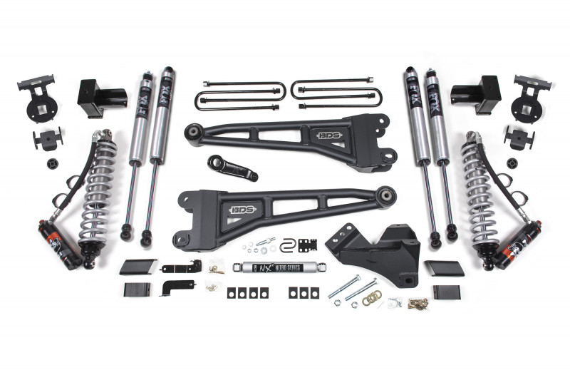 BDS Suspension BDS1563FPE 4" Lift Kit w/Radius Arm | Fox 2.5 ...