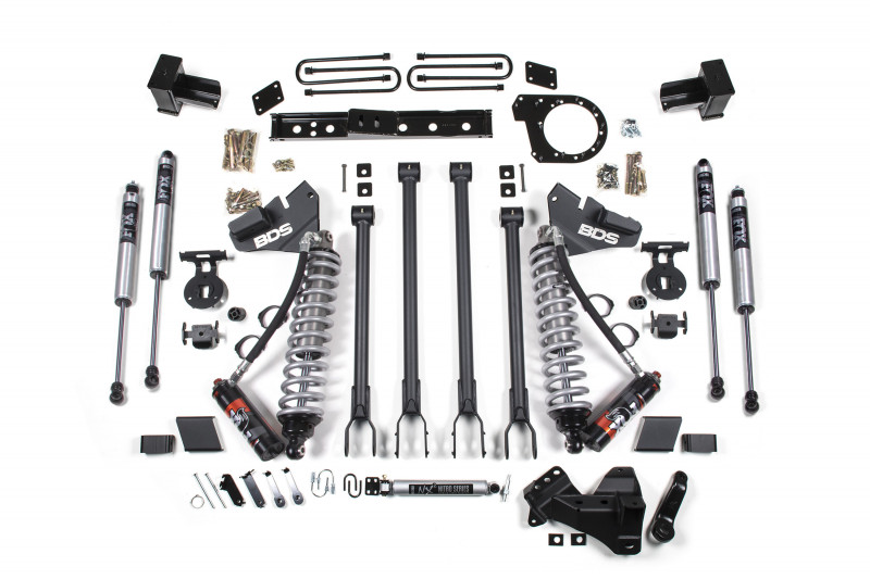BDS Suspension BDS1574FPE 6" Lift Kit w/4-Link | Fox 2.5 Performance ...