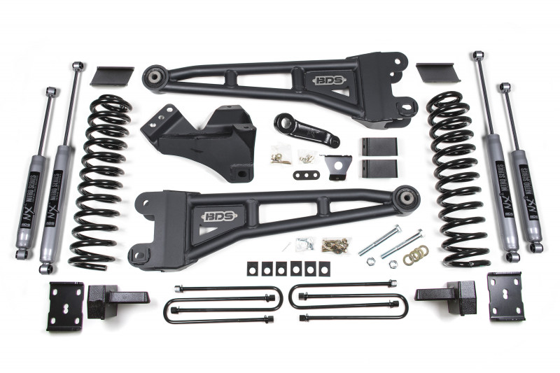 BDS Suspension BDS1596H 4" Lift Kit w/Radius Arm | 4 Inch Block Kit ...