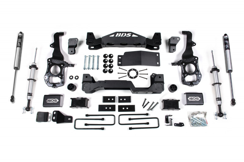 BDS Suspension BDS1900FSR 6" Lift Kit | Fox 2.0 Strut | 3 Inch Block ...