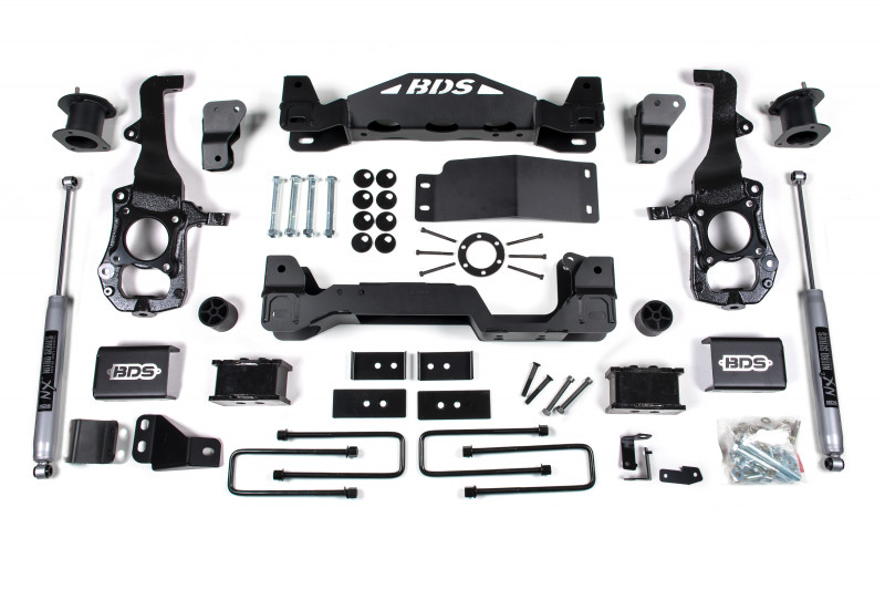 BDS Suspension BDS1902H 4" Lift Kit | 2 Inch Block Kit | NX2 Nitro ...
