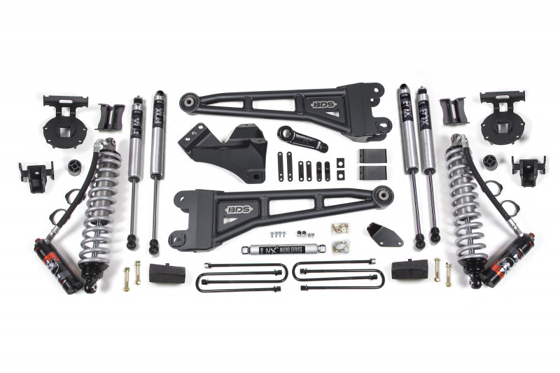 BDS Suspension BDS1937FPE 4" Lift Kit w/Radius Arm | Fox 2.5 ...