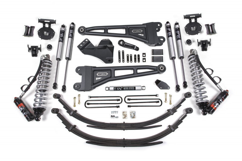 BDS Suspension BDS1939FPE 4" Lift Kit w/Radius Arm | Fox 2.5 ...