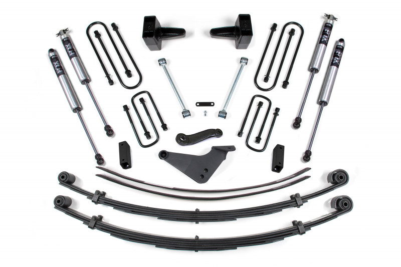 BDS Suspension BDS302FS 6" Lift Kit | Block Kit and Add-A-Leaf | Fox 2. ...