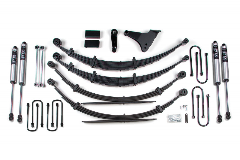 BDS Suspension BDS323FS 6" Lift Kit | Radius U Bolt | Leaf Springs ...