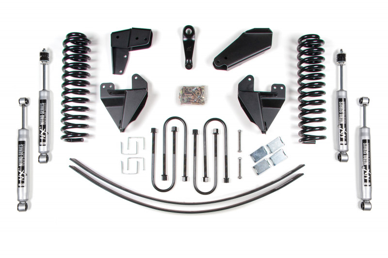 BDS Suspension BDS503H 4" Lift Kit | Dual Add-A-Leaf Kit (80-96 Ford F ...