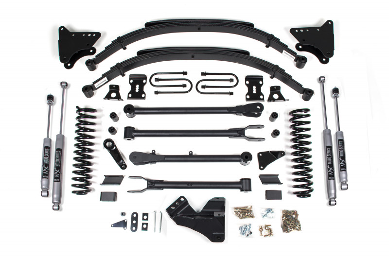 BDS Suspension BDS583H 4" Lift Kit w/4-Link | Leaf Springs | NX2 Nitro ...