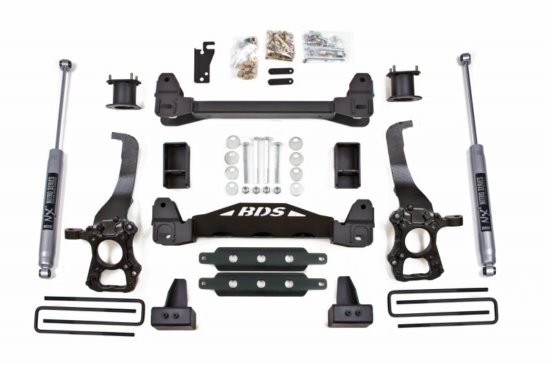 BDS Suspension BDS1504H 4" Lift Kit | NX2 Nitro Series Shocks (2014 ...