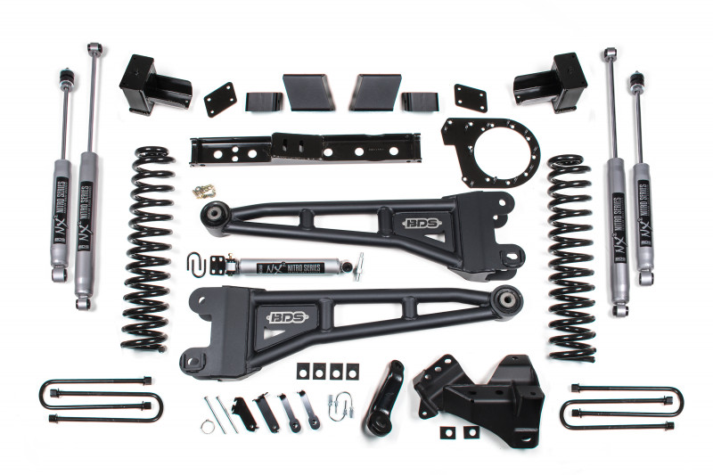 BDS Suspension BDS1573H 6" Lift Kit W/Radius Arm | NX2 Nitro Series ...