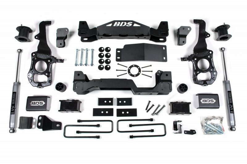 BDS Suspension BDS1583H 4" Lift Kit | 3" Rear Block | NX2 Nitro Series ...
