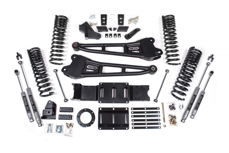 BDS Suspension BDS1680H 6" Lift Kit W/Radius Arm | NX2 Nitro Series ...