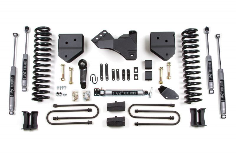 BDS Suspension BDS343H 4" Lift Kit | Rear Block w/o Factory Overload ...