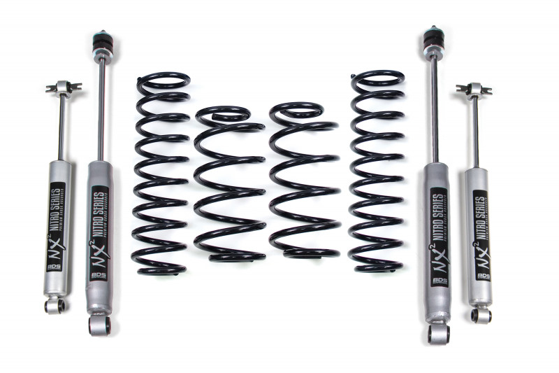 BDS Suspension BDS417H 2" Lift Kit | NX2 Nitro Series Shocks (97-06 Jeep Wrangler TJ/LJ) | ARKON ...