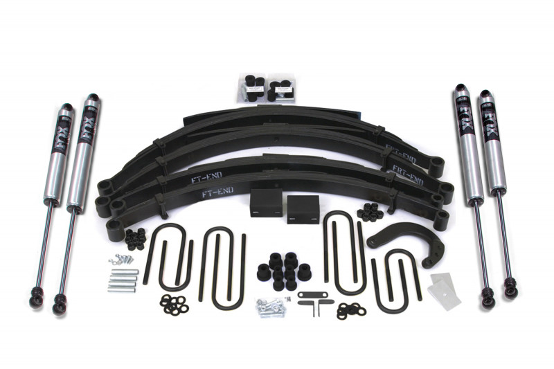 BDS Suspension BDS141FS 4" Lift Kit | Leaf Springs | FOX 2.0 ...