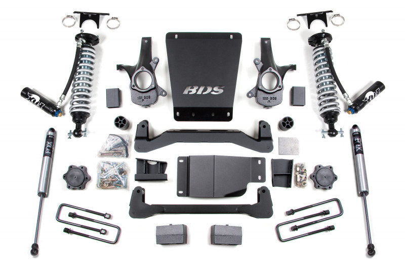 BDS Suspension BDS184FDSC 4" Lift Kit | FOX 2.5 Coil-Over w/ DSC ...