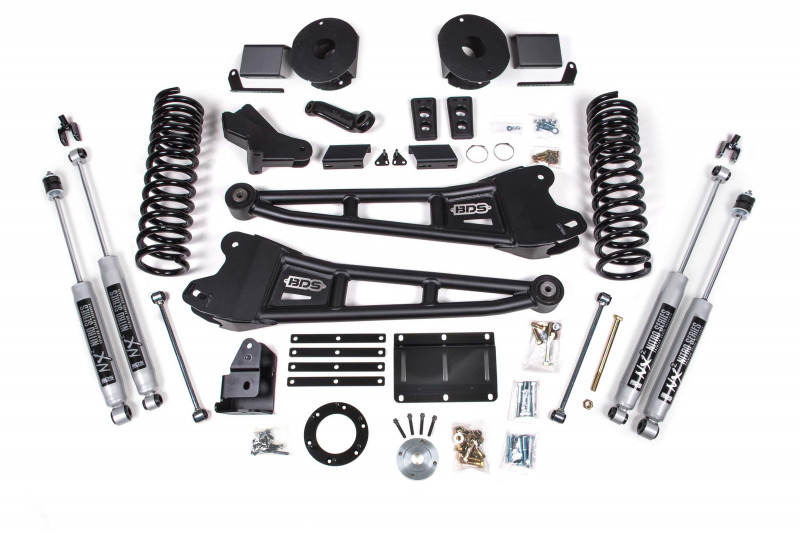BDS Suspension BDS2102H 6" Lift Kit W/ Radius Arm | NX2 Nitro Series ...