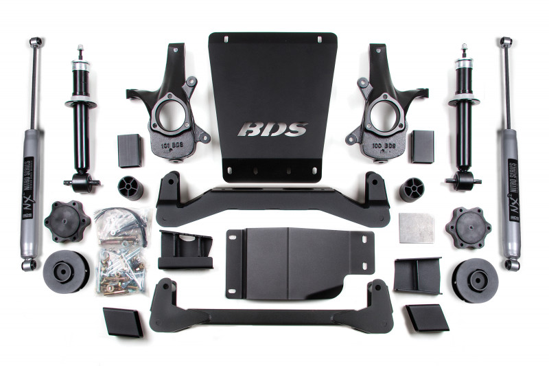 BDS Suspension 4" Suspension Lifts for 07-13 Chevrolet Avalanche, 07-14 ...