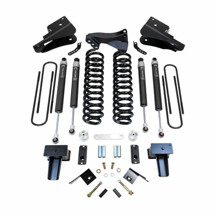 ReadyLIFT 49-23420-RL 4'' Coil Spring Lift Kit with Falcon 1.1 Monotube ...
