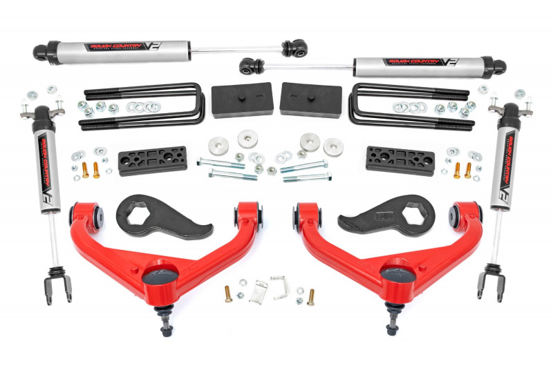 Rough Country 3" Suspension Lifts for | 95870RED-RC | Custom Offsets